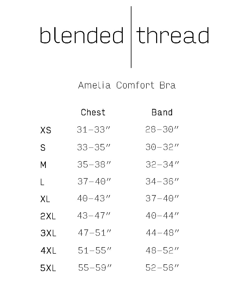 Amelia Comfort Bra – Blended Thread Clothing