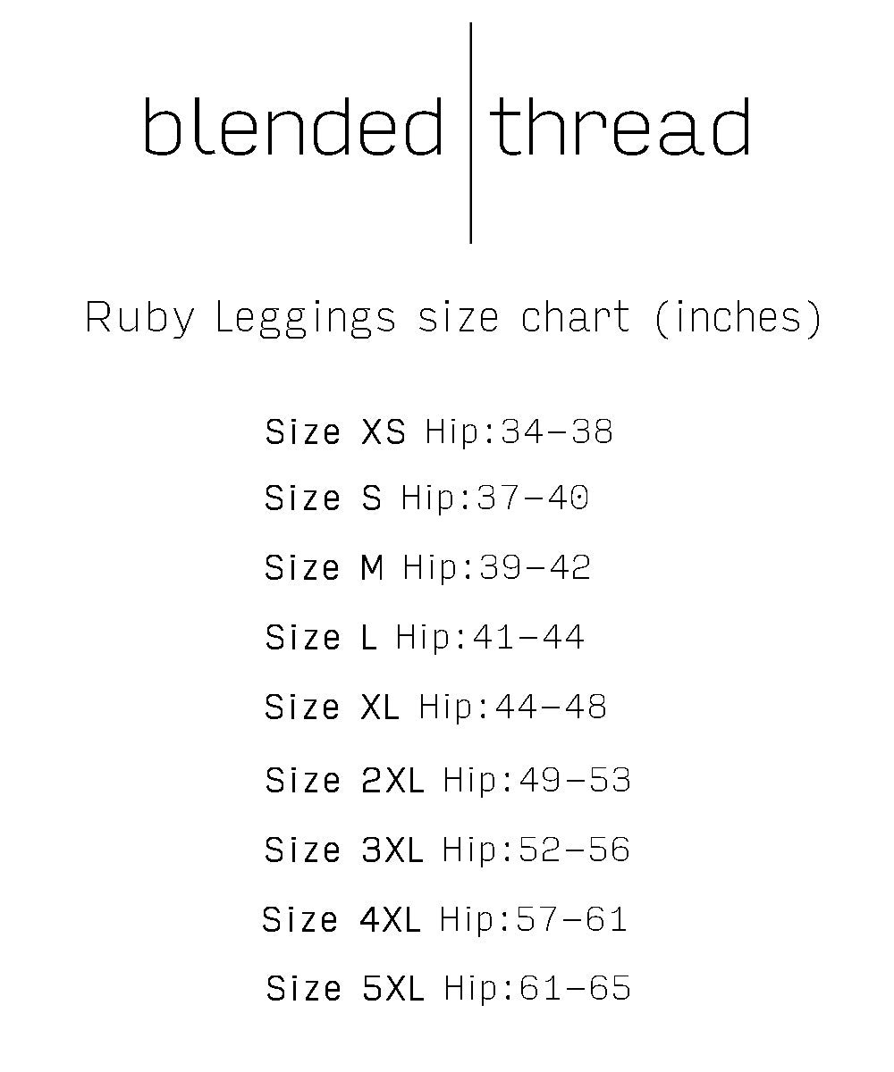 Ruby Leggings – Blended Thread Clothing
